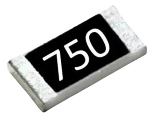 75r 20 Unidades) Resistor Smd 120675 Ohm 3.2mmx1.6mm | MercadoLivre