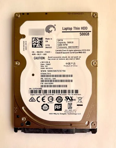 Disco Duro Interno Seagate Laptop Thin Hdd St500lt012 500gb | Envío gratis Disco Duro Interno Seagate Laptop Thin Hdd St500lt012 500gb | Envío gratis