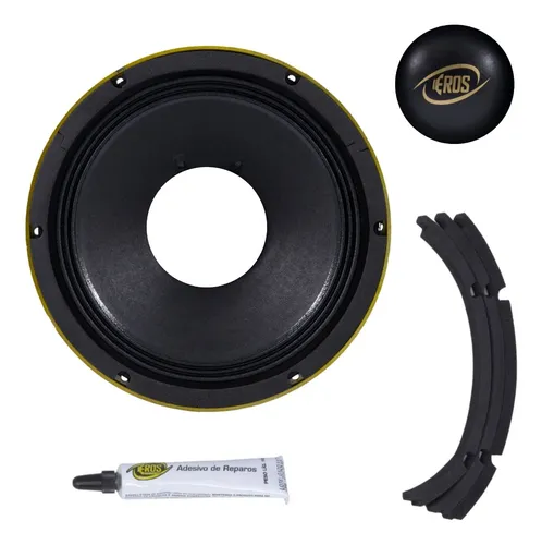 Kit Reparo Alto Falante Eros E510 Pro 500 Rms 8 Ohm Original | Frete grátis Kit Reparo Alto Falante Eros E510 Pro 500 Rms 8 Ohm Original | Frete grátis