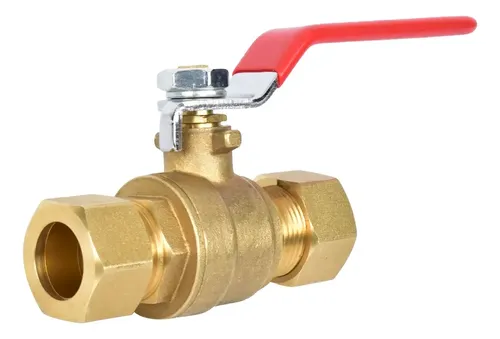 Llave De Paso Sin Soldar Para Tubería De Cobre Y Cpvc 1 2