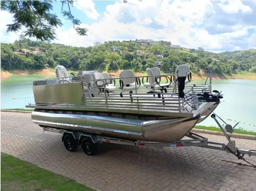 Pontoon, Catamarã, Lancha, Casa Barco, House Boat,flutuante | MercadoLivre