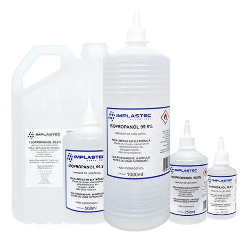 Álcool Isopropílico Isopropanol Implastec Garrafa 500ml | Parcelamento ... Álcool Isopropílico Isopropanol Implastec Garrafa 500ml | Parcelamento ...