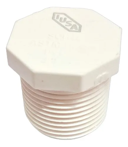 Tapon Macho Pvc De 3/4 Iusa 617039 | Meses sin interés
