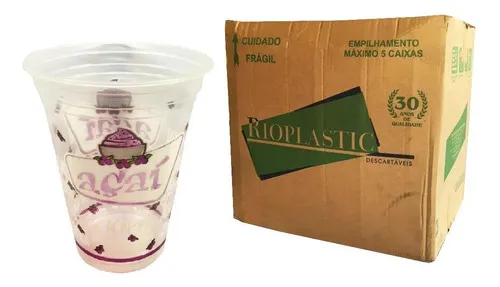 Copo Plástico Pp Liso S/tampa Açai 500ml C/1000 Rioplastic Cor ... Copo Plástico Pp Liso S/tampa Açai 500ml C/1000 Rioplastic Cor ...