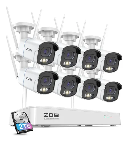 Zosi Sistema De Camara De Seguridad Wifi Qhd 2.5k De 4mp Par | MercadoLibre Zosi Sistema De Camara De Seguridad Wifi Qhd 2.5k De 4mp Par | MercadoLibre