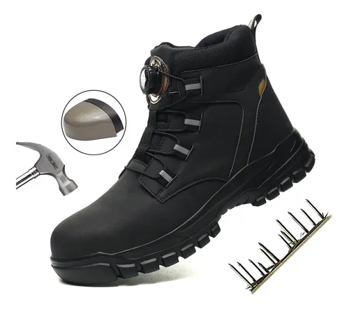 Botas De Seguridad Zapatos Industrial Para Trabajo Hombre | Envío gratis