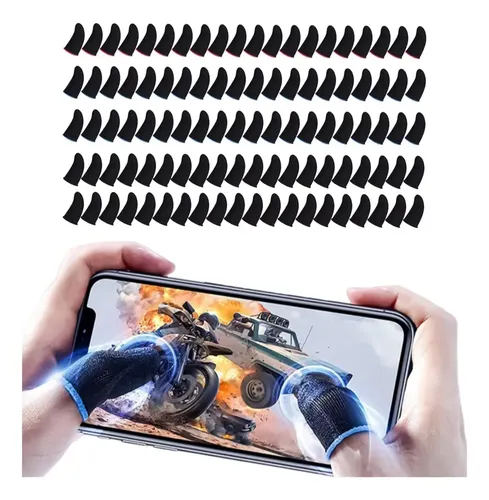100 Piezas Dedales Gamer Para Pantallas Táctiles | Meses sin interés