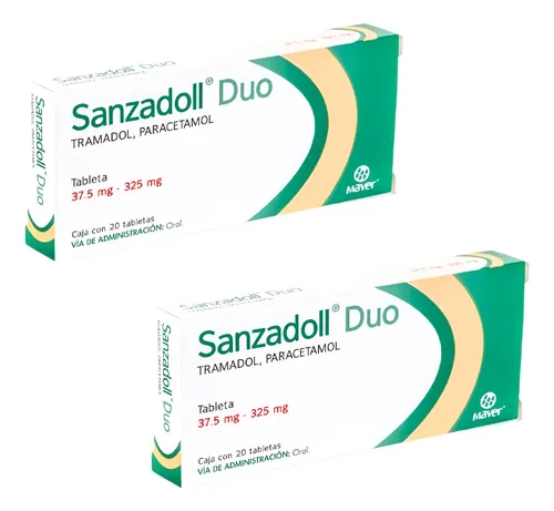 Tramadol Paracetamol Pack Con 40 Tabletas Genérico Tramacet | MercadoLibre