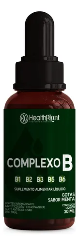 Complexo B 30ml Gotas Vitaminas Do Complexo B Heathplant Mercadolivre