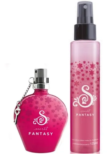 Avon Secret Fantasy Fragancia 50ml + Body Mist 125ml Volumen De La ...