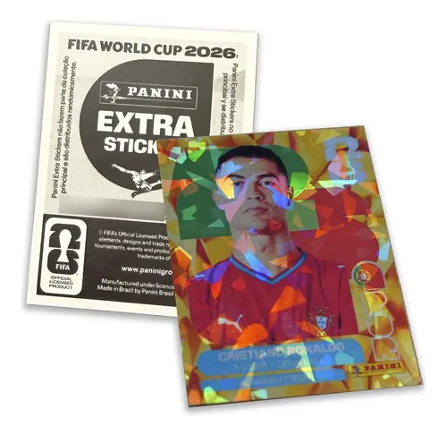 Panini Extra Sticker Mundial 2026 Cristiano Ronaldo | Meses sin interés