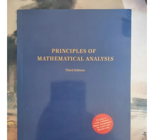 Walter Rudin Principles Of Mathematical Analysis | MercadoLivre Walter Rudin Principles Of Mathematical Analysis | MercadoLivre