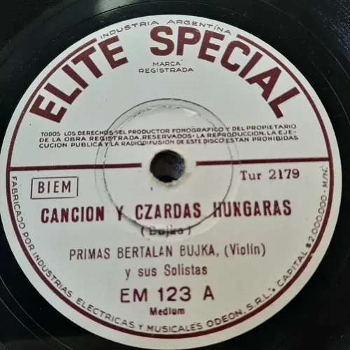 Pasta Primas Bertalan Bujka Violin Elite Special C192 | Envío gratis