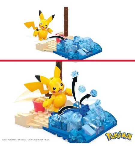 Mega Pokémon Para Armar Diversión En La Playa De Pikachu En Venta En Tlajomulco De Zúñiga