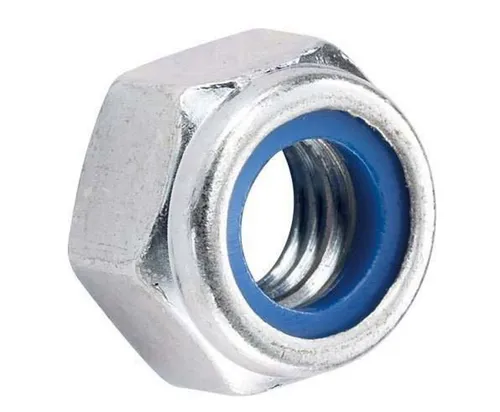 Tuerca Seguridad Nylon Milimetrica Estandar M10 X 1.25 (50pz Tuerca Seguridad Nylon Milimetrica Estandar M10 X 1.25 (50pz