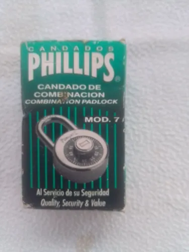 Candado De Combinaci贸n Marca Philips De 50 Cm | MercadoLibre Candado De Combinaci贸n Marca Philips De 50 Cm | MercadoLibre
