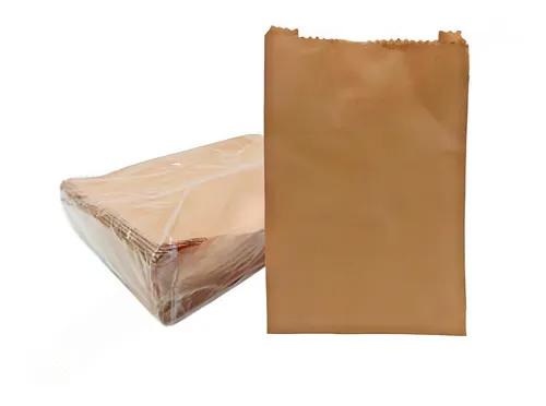 Bolsa De Papel Kraft 22x14cm X 100 Unidades Cotillón Waf Mercadolibre