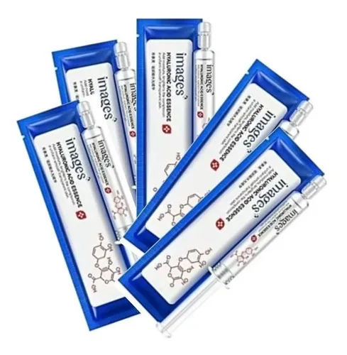 10 Jeringas Acido Hialuronico Ampolleta Anti Arrugas Facial Meses Sin