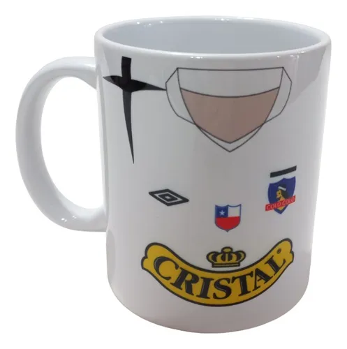 Taza Colo Colo Polera Matias Fernandez | Cuotas sin interés Taza Colo Colo Polera Matias Fernandez | Cuotas sin interés