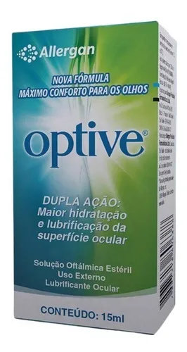 Gotas para los ojos, optivas, solución estéril, 15 ml | MercadoLibre