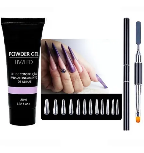 Kit Polygel Molde F1 Dual Form Europeu Unha Curvatura | MercadoLivre Kit Polygel Molde F1 Dual Form Europeu Unha Curvatura | MercadoLivre
