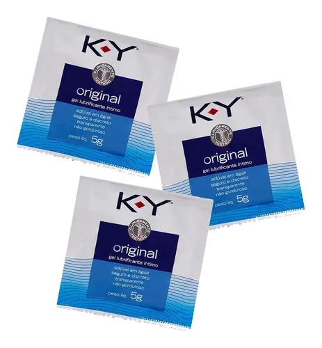 Gel Lubricante Íntimo K Y Ky Base Agua Sachet 5g Con 3un Sabor Sin Sabor Mercadolibre
