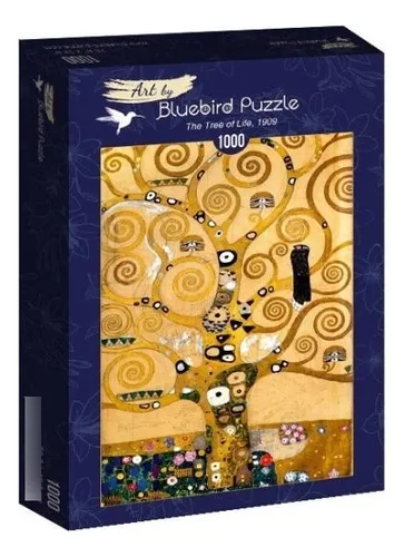Bluebird Puzzle 1000 Pzs Gustave Klimt The Tree Of Life Envío Gratis