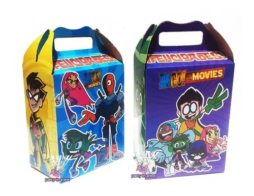 50 Cajas Dulcero Teen Titans Go Jóvenes Titanes Envío Gratis En Venta En La Magdalena Contreras