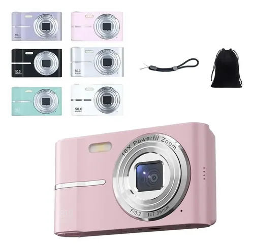 Cámara Digital Auracam-2000s Anti-vibración Fhd 1080p | Envío gratis