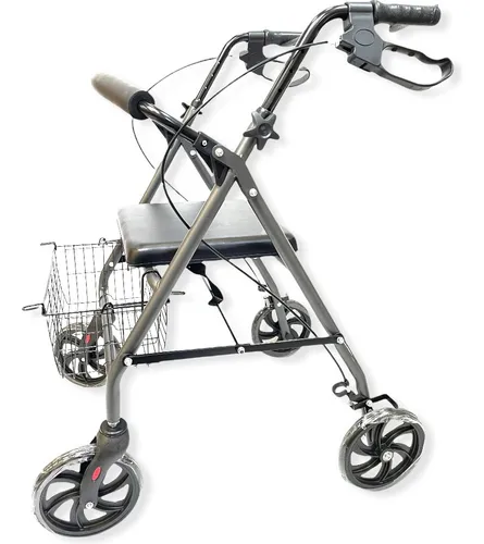 Andador Con Asiento Aluminio Liviano Drive Cuatro Ruedas Andador Con Asiento Aluminio Liviano Drive Cuatro Ruedas