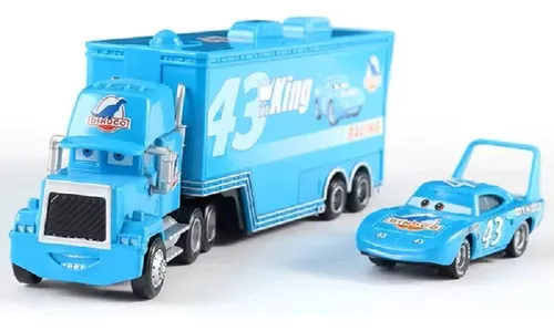 El Rey Dinoco Set Camión Rayo Mcqueen Cars Disney Pixar | Cuotas sin ...