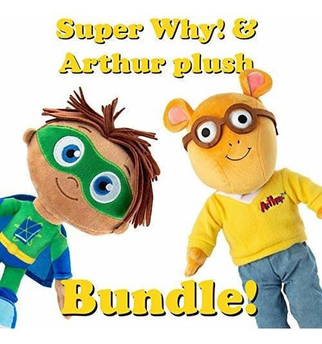 Peluches - Peluche - Super Why And Arthur The Aardvark Plush | Envío gratis