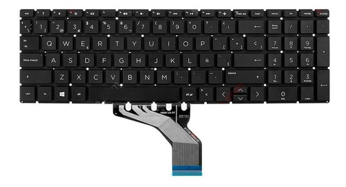 Teclado Hp 15 Da 15 Db 15 Dx 15 Cw 15 Cr 15 Cs 250 255 G7 Cuotas Sin