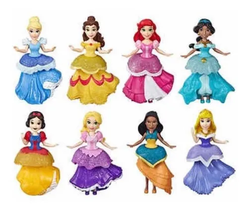 Pequeñas Muñecas De Princesas De Disney Pack De Colección Mercadolibre