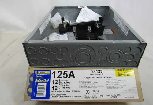 Centro De Carga 12 Espacios Bifásico Qo112l125g Square D en venta en ... Centro De Carga 12 Espacios Bifásico Qo112l125g Square D en venta en ...