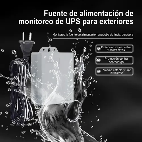 No Break Mini Ups Para Módem 7800mah Bateria Respaldo Avidus | MercadoLibre