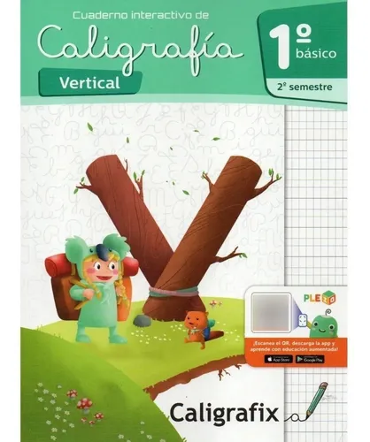 Caligrafix Caligrafía Vertical 1ro Básico Segundo Semestre | Cuotas sin ... Caligrafix Caligrafía Vertical 1ro Básico Segundo Semestre | Cuotas sin ...