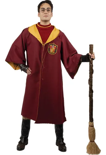 Capa Disfraz Harry Potter Quidditch Gryffindor Adulto Talla L Cosplay