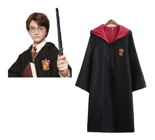 Tunica Toga Harry Potter Disfraz Cosplay Gryffindor Envío Gratis