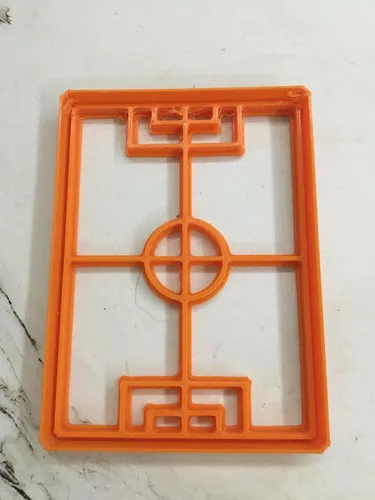 Cortante Plastico 3d De Cancha De Futbol Para Reposteria Cortante Plastico 3d De Cancha De Futbol Para Reposteria