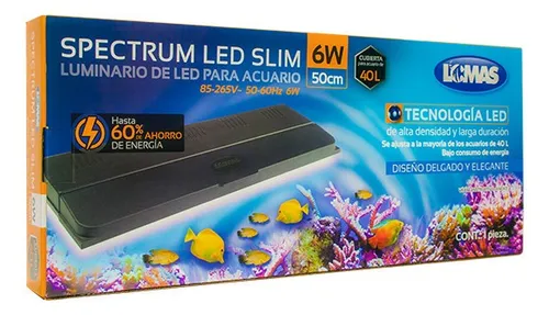 Lampara Spectrum Led Slim 50 Cm Lampara Spectrum Led Slim 50 Cm