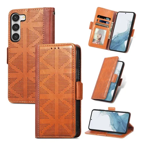 Funda De Piel Con Tapa Para Samsung Galaxy S23 Ultra 5g Cuotas Sin