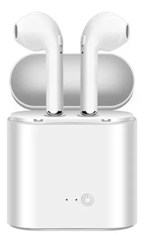 Auriculares Inalámbricos Bluetooth I7s Tws Color Blanco Mercadolibre
