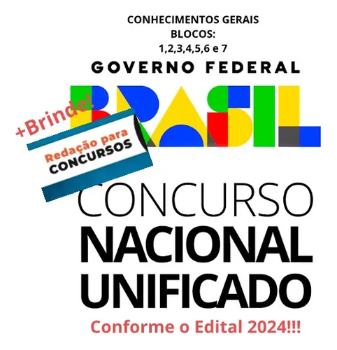 Apostila Cnu - 2024 Conhecimentos Gerais | MercadoLivre Apostila Cnu - 2024 Conhecimentos Gerais | MercadoLivre