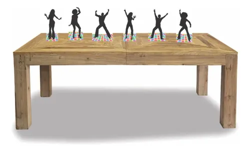 Kit Display De Mesa Festa Discoteca 6 De 22cm | MercadoLivre