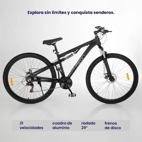 Bicicleta De Montaña Mountain Bike R29 Neon Xtrail Freno De Disco Marco ...