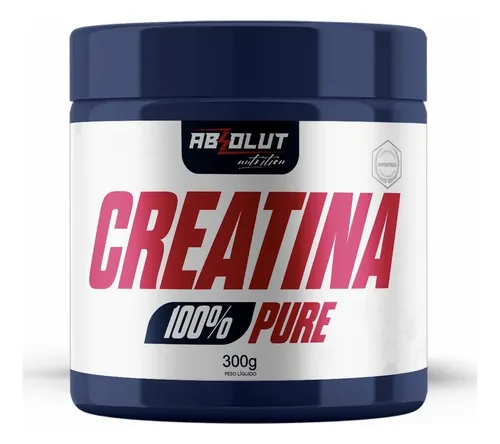 Creatina 100 Pure Micronizada E Monohidratada 300g Absolut