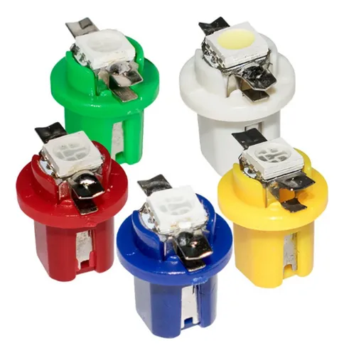 10x Ampolletas Led Cob B8.5d B8.5 1 Smd Blanco 24v Cluster | Cuotas sin ... 10x Ampolletas Led Cob B8.5d B8.5 1 Smd Blanco 24v Cluster | Cuotas sin ...