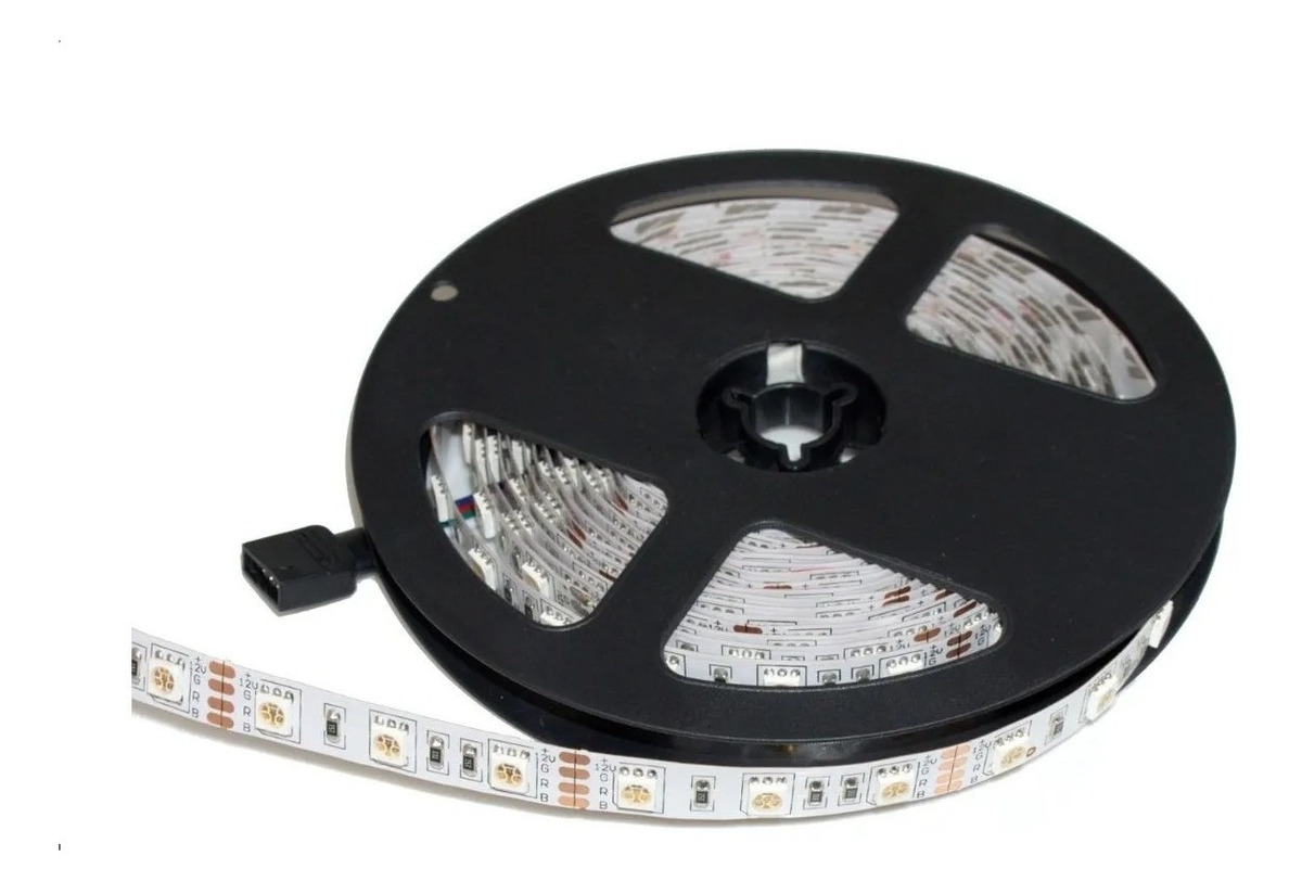 Cinta Led Rgb Multicolor 5050 12v 5mts Siliconada Tira Luz | Mercado Libre Cinta Led Rgb Multicolor 5050 12v 5mts Siliconada Tira Luz | Mercado Libre