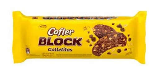 Pack X 12 Unid. Galletitas 124 Gr Block Galletitas Dulce- Pack X 12 Unid. Galletitas 124 Gr Block Galletitas Dulce-